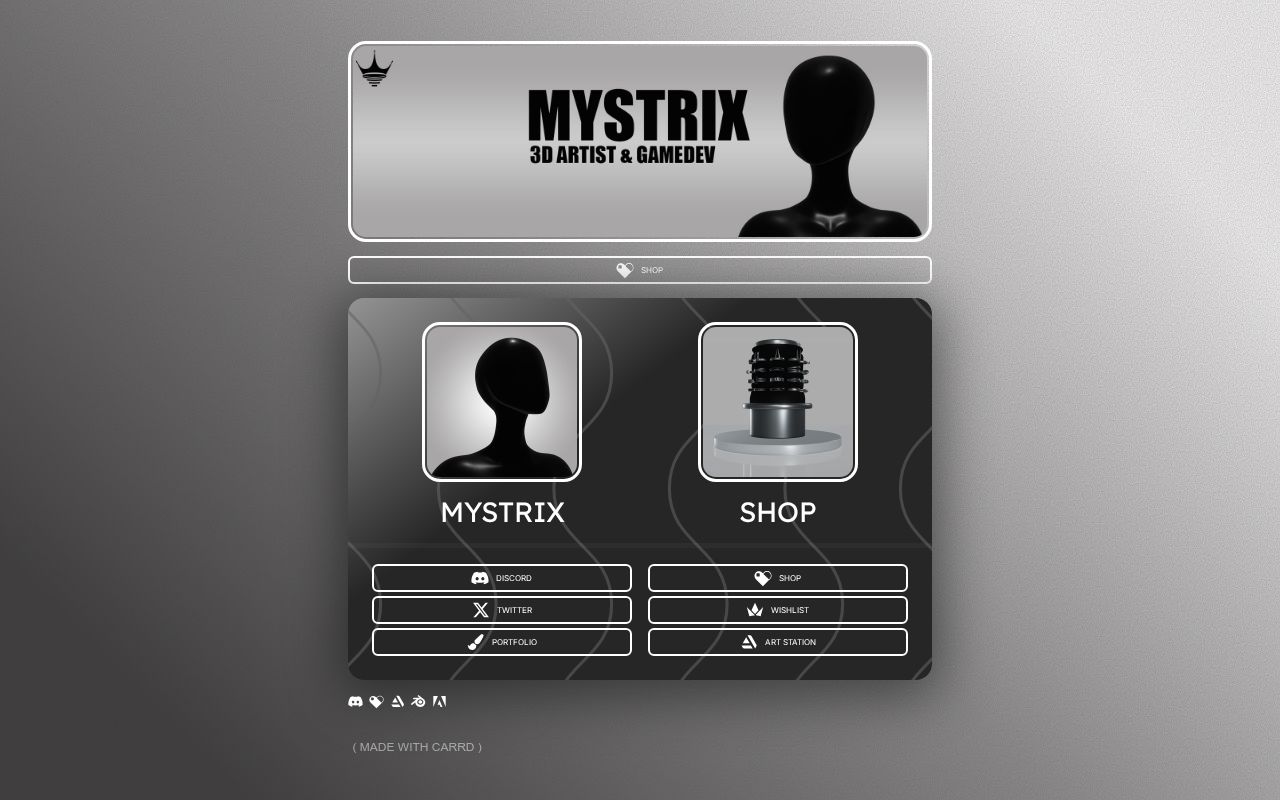 MYSTRIX'S CARRD UPDATE